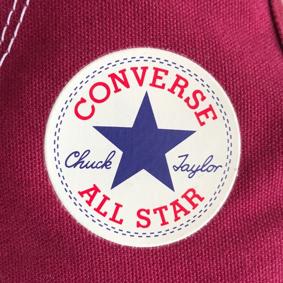 Converse | Shoes | Nwt Converse Id Maroon High Tops | Poshmark